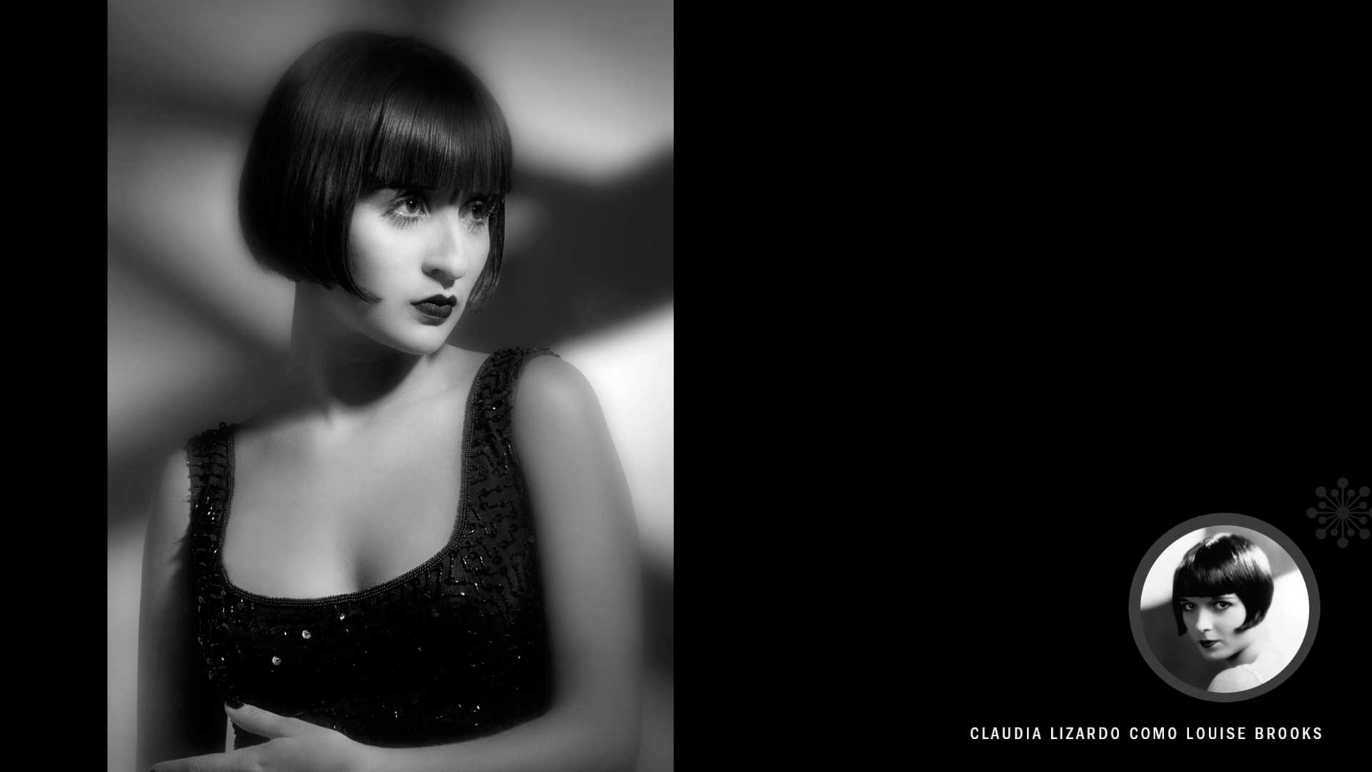 Claudia Lizardo como Louise Brooks | Clímax