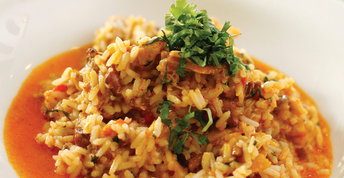 Pelao de gallina y coco | Bienmesabe