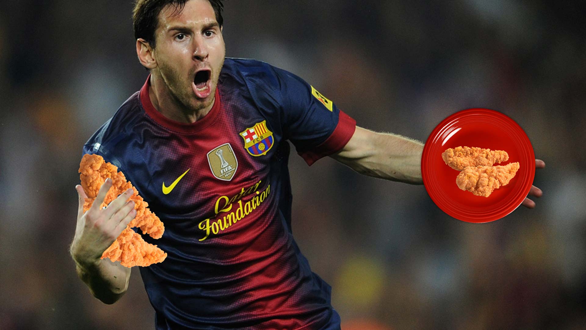 Lionel Messi y la milanesa a la napolitana | Bienmesabe
