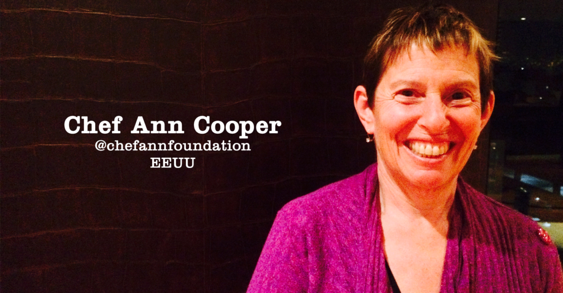 La chef Ann Cooper invita a la participación activa de los niños en la ...