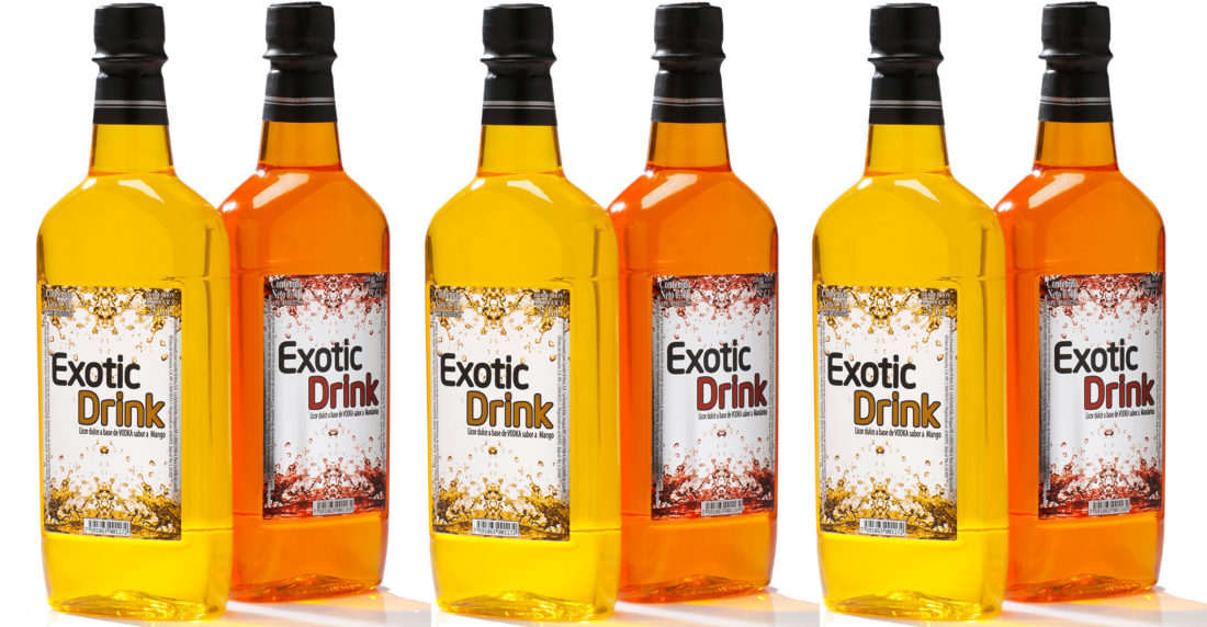 Exotic Drink vodka con sabores tropicales | Bienmesabe