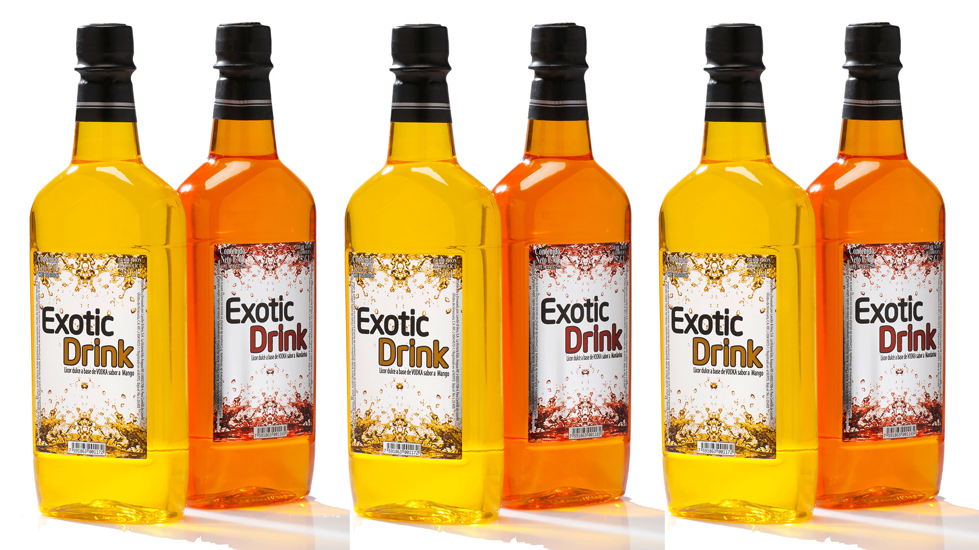 Exotic Drink vodka con sabores tropicales | Bienmesabe