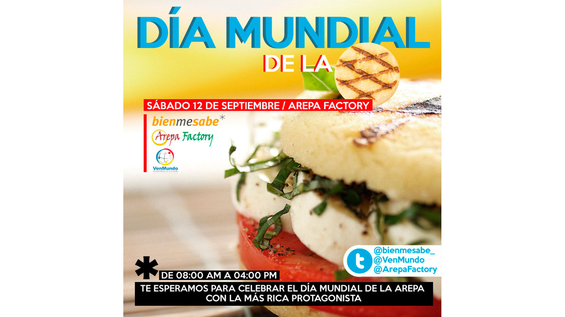 ¡A celebrar el Día Mundial de la Arepa! | Bienmesabe