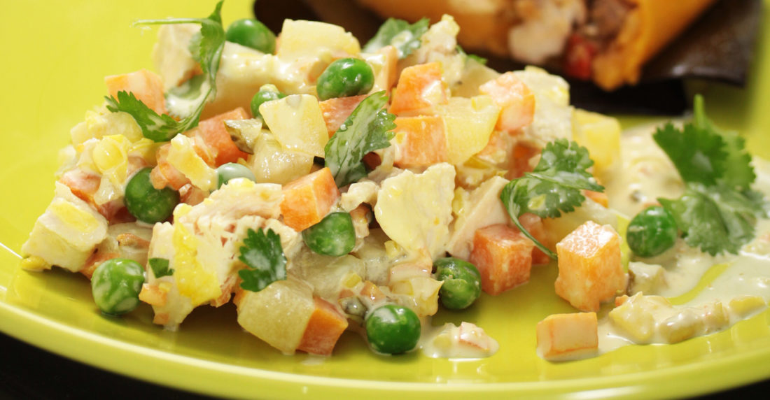 La reina de las ensaladas tiene gallina | Bienmesabe