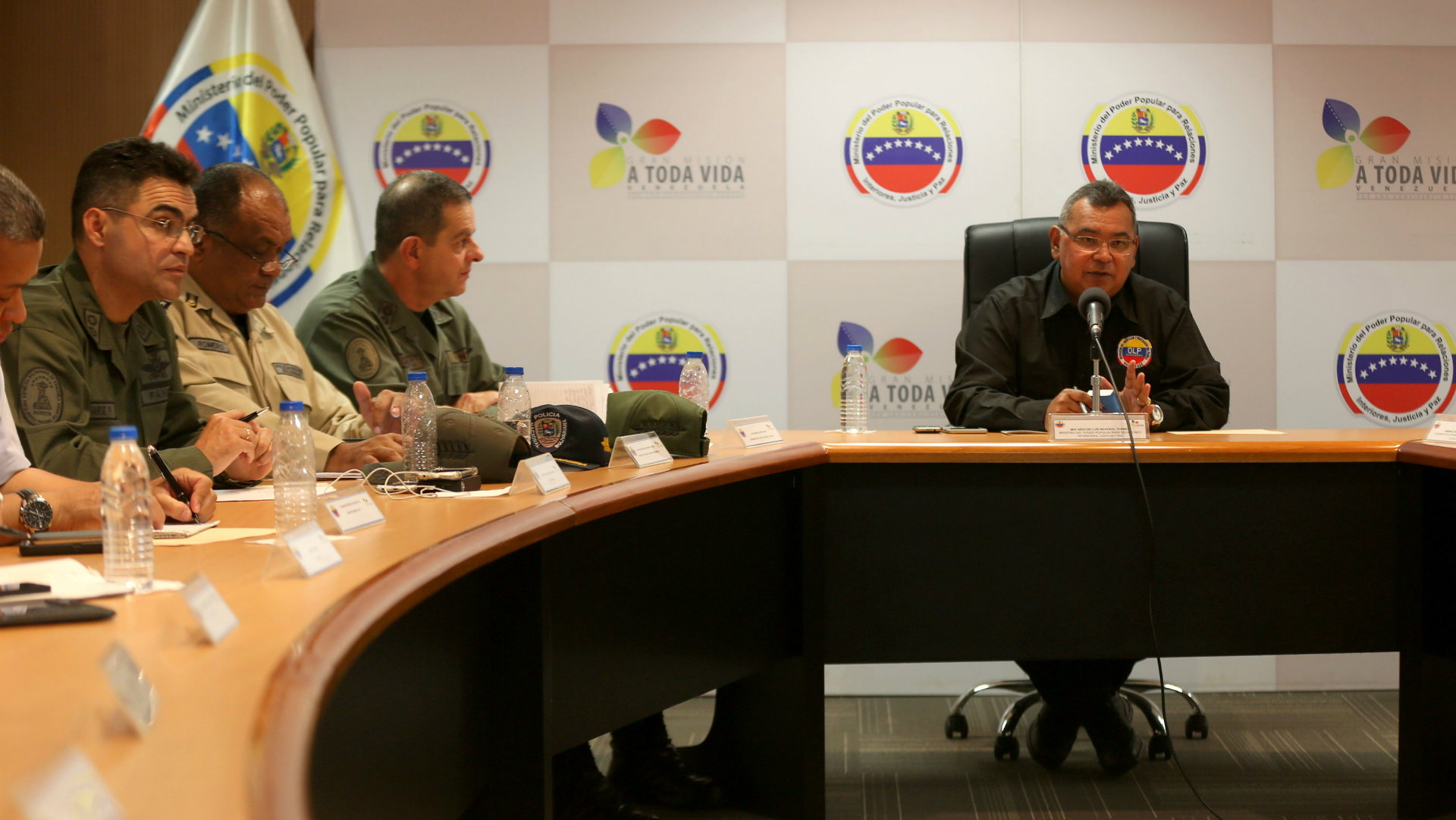 Reverol: podrían utilizarse lacrimógenas si hay violencia el 1S | El ...