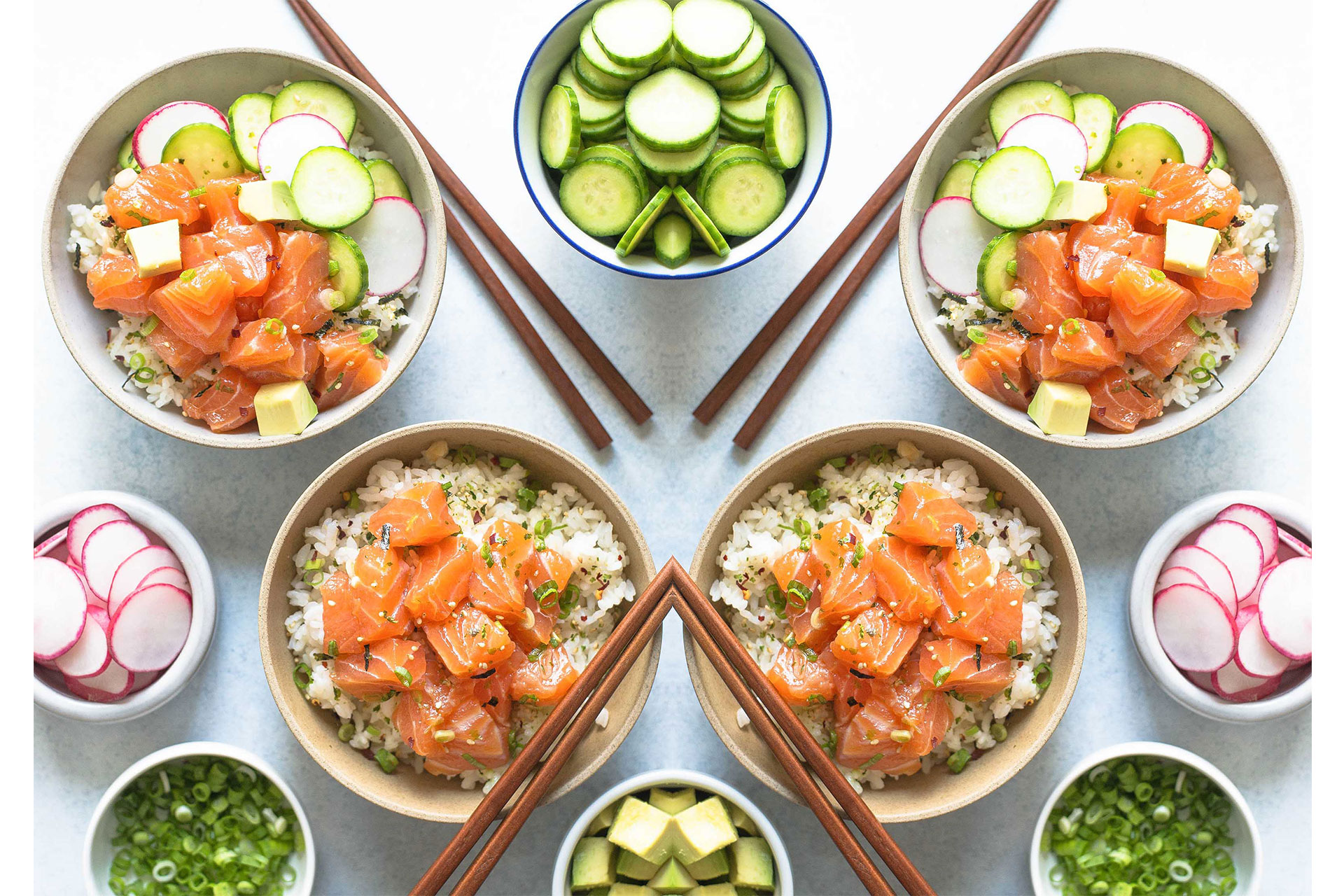 Poke Bowl, la explosión de sabores que la da la vuelta al mundo ...