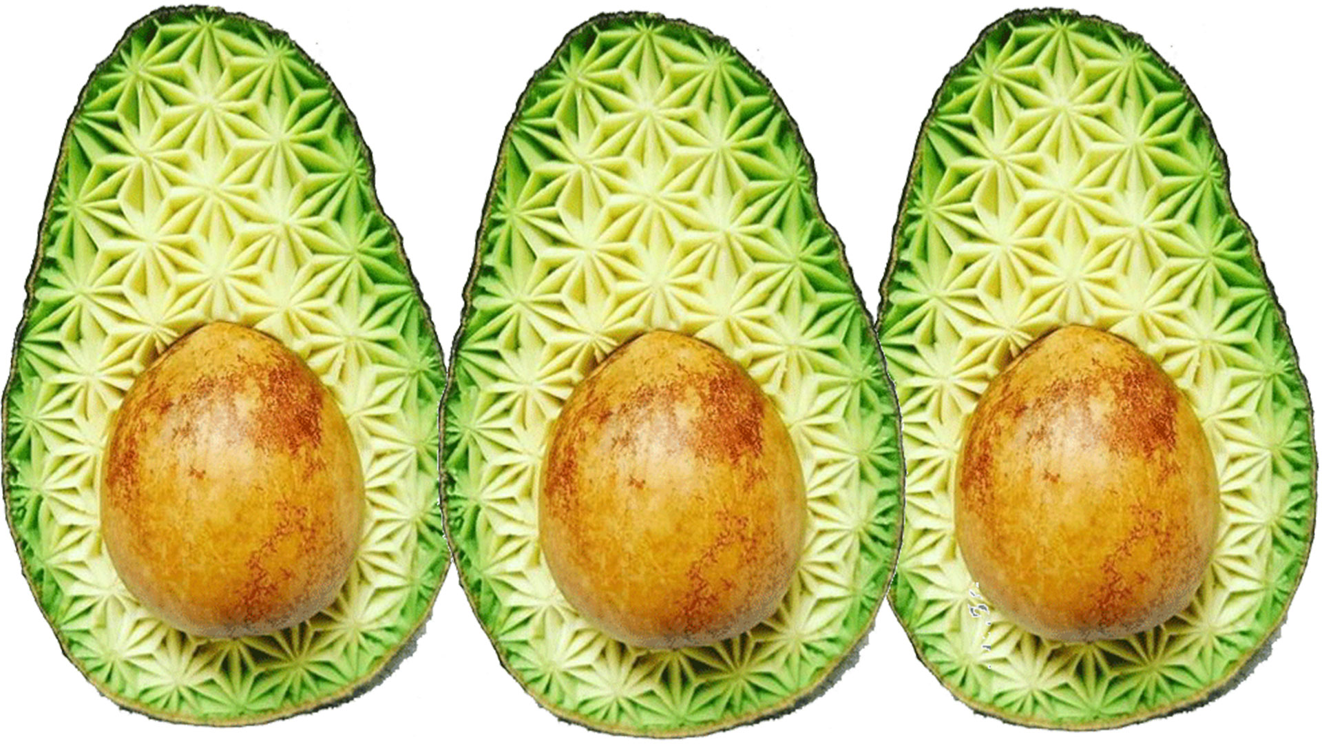 Avocado carving: cuando el aguacate se convierte en una obra de arte ...