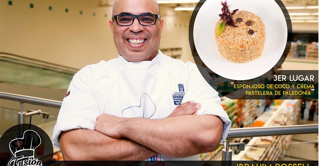 Ibrahim Rossel y su esponjoso de coco en Fusión a la carta | Bienmesabe