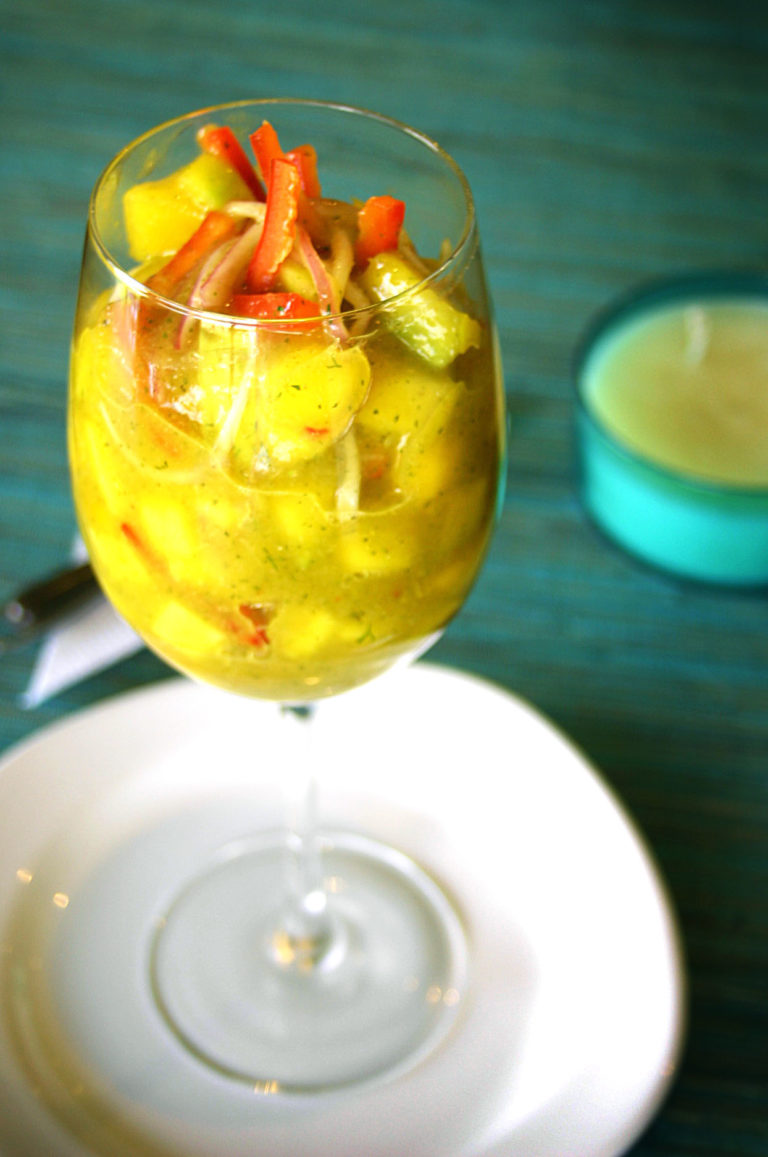 Ceviche de mango verde: una receta de temporada y perfecta contra el ...