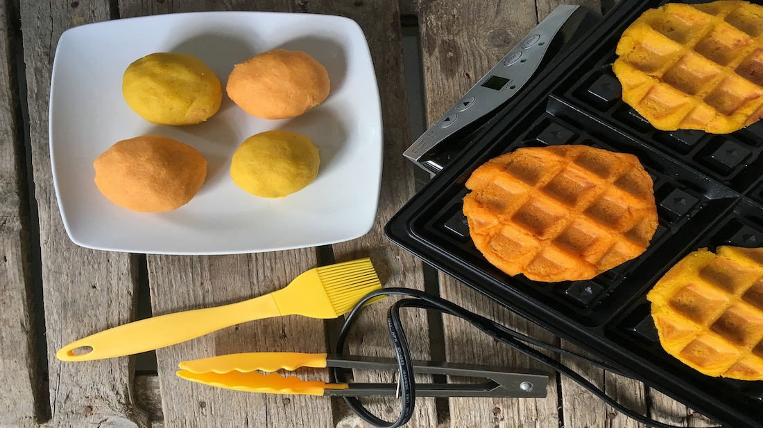 Los waffle-arepas de #DoritaCooks | Bienmesabe