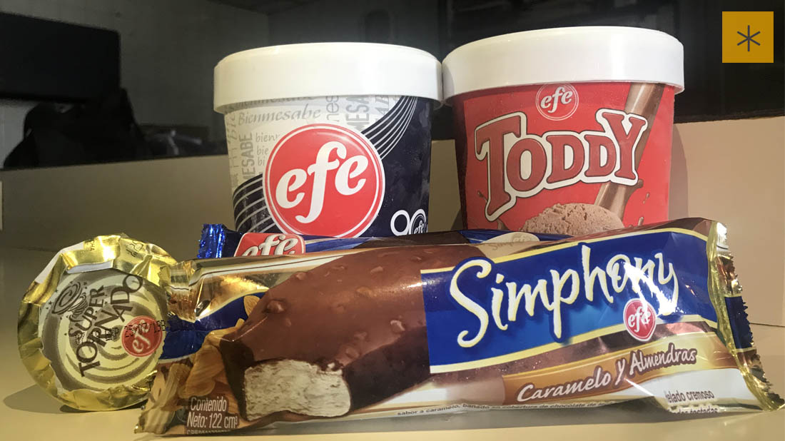 Los helados EFE se hacen con manos de mujer | Bienmesabe