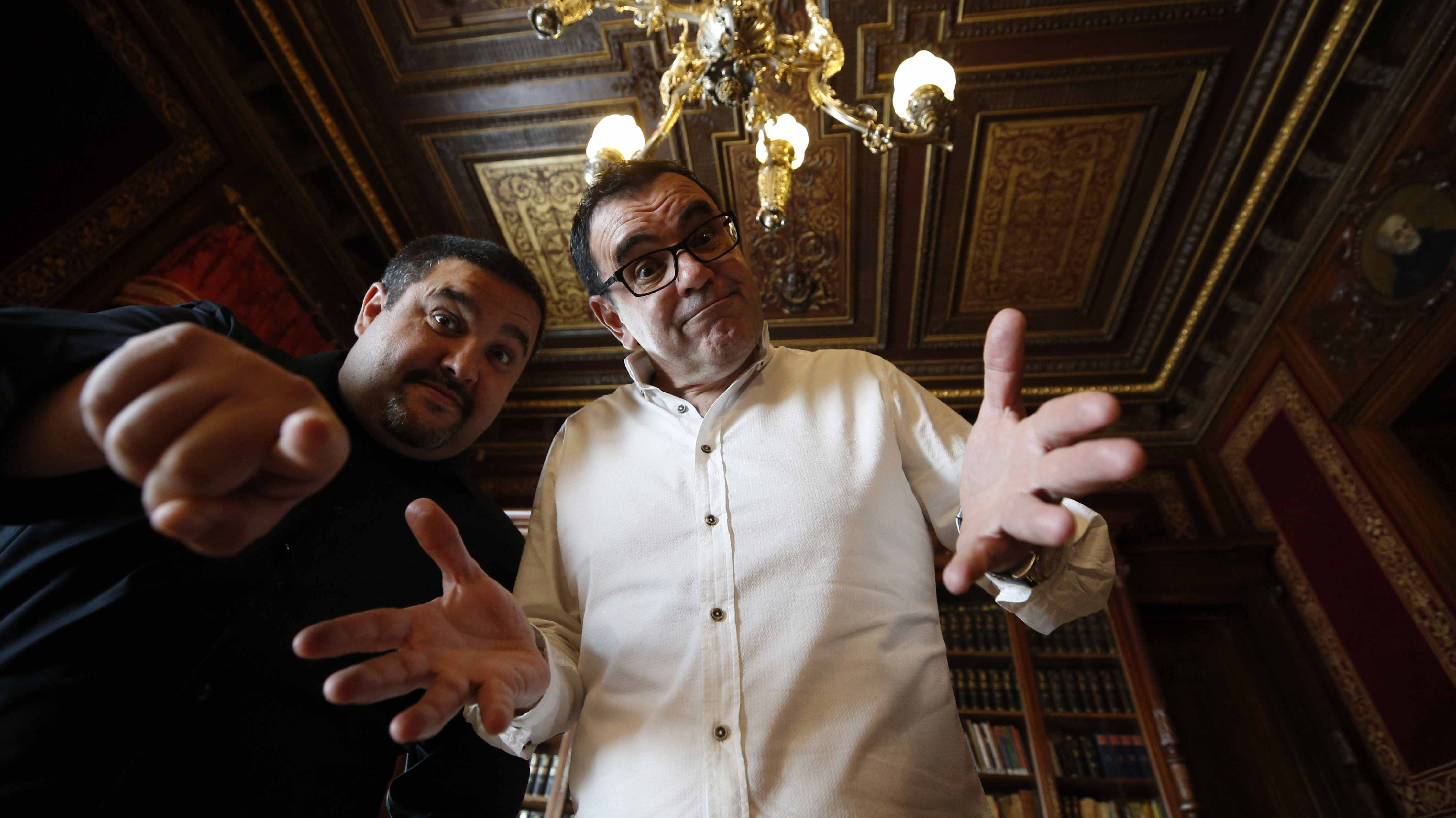 FOTOS |Edo y Laureano caricaturizan historia de Venezuela en "De Macuro ...