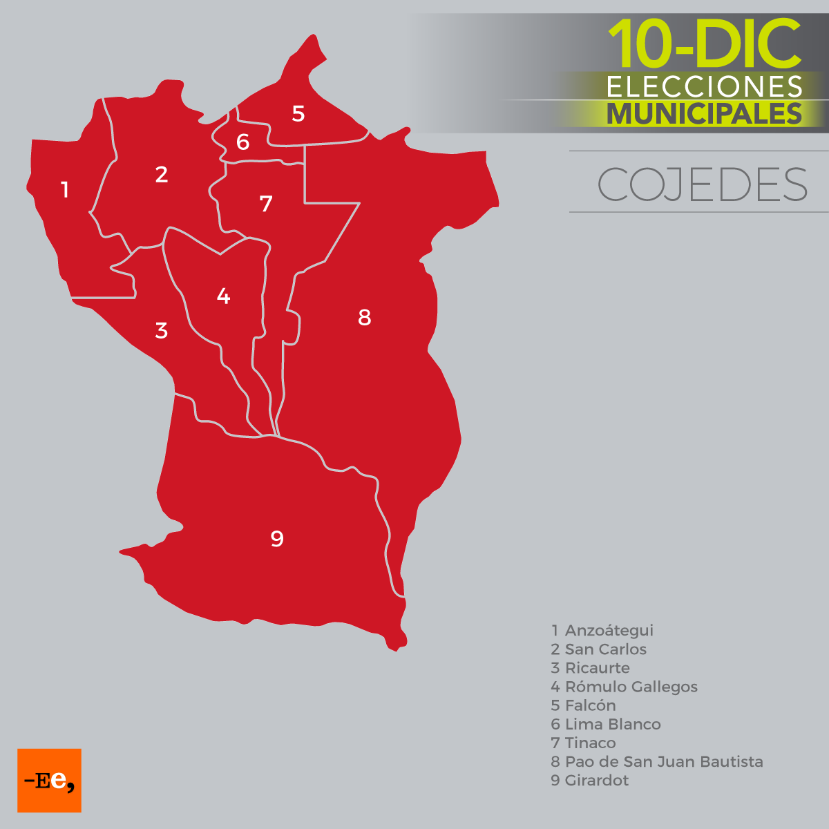 MAPAS | Así quedaron las elecciones municipales, estado por estado | El ...