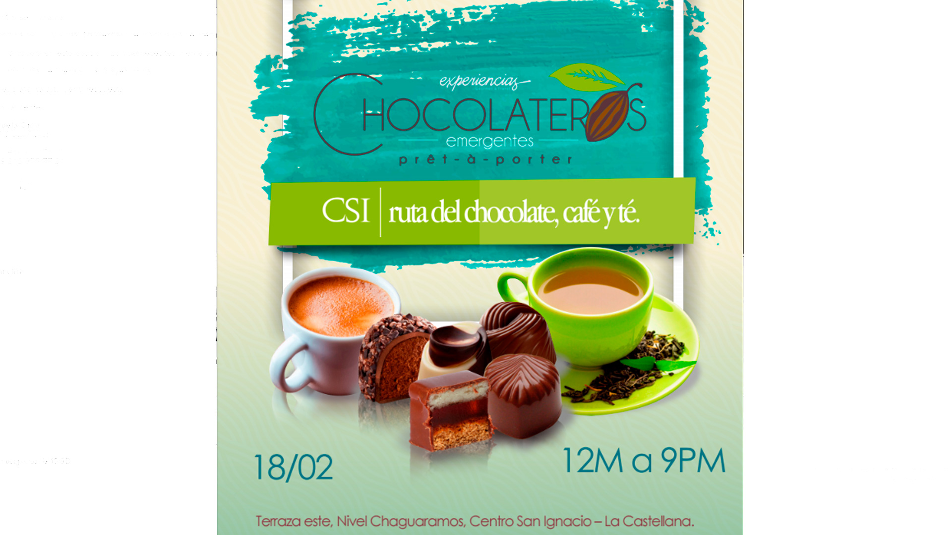Vuelve la ruta del chocolate, café y té | Bienmesabe