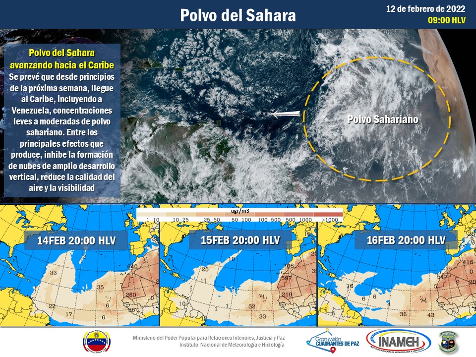 El polvo del Sahara regresa a Venezuela entre hoy y mañana | El Estímulo