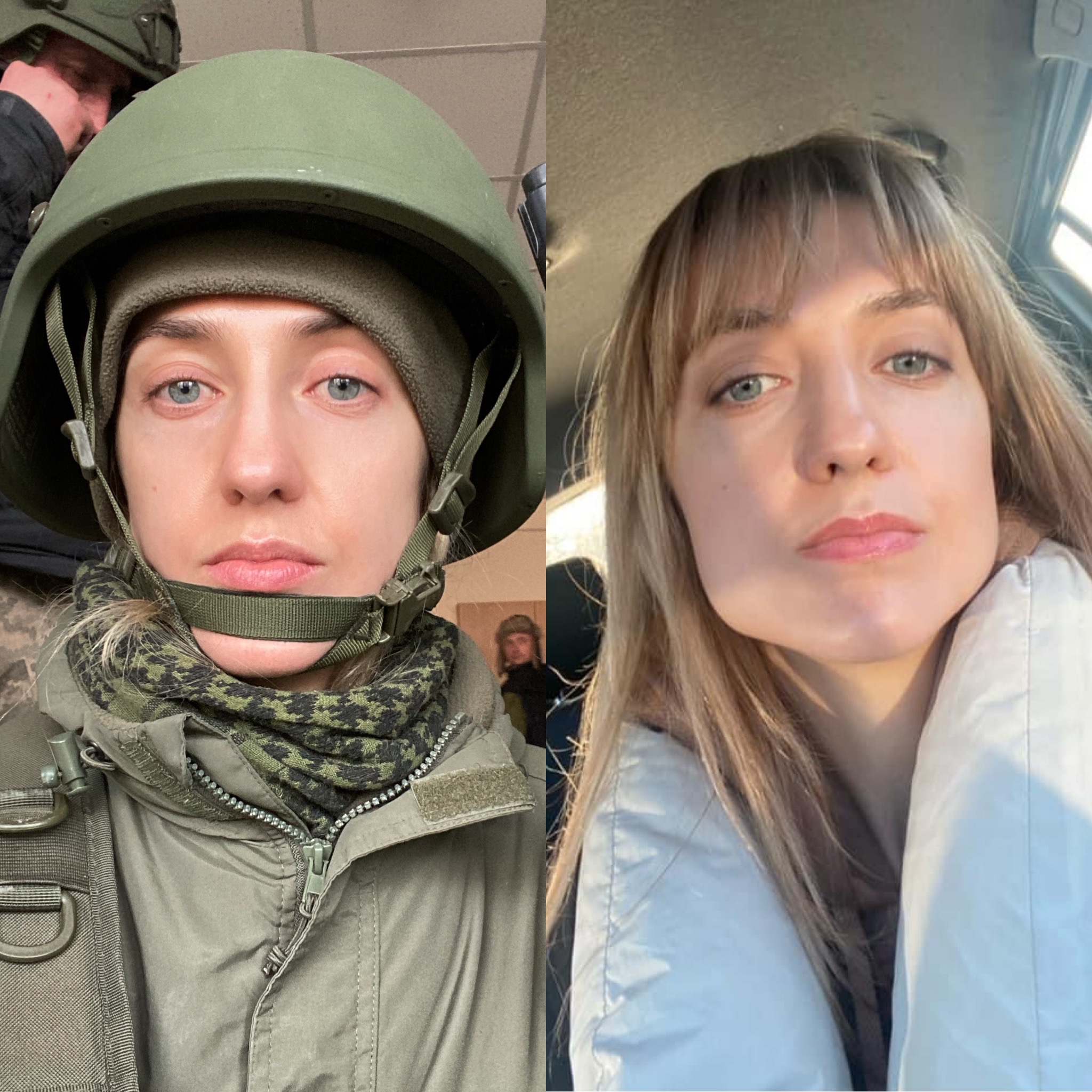 La historia de Anna Senik: de fotógrafa artística a soldado en el ...