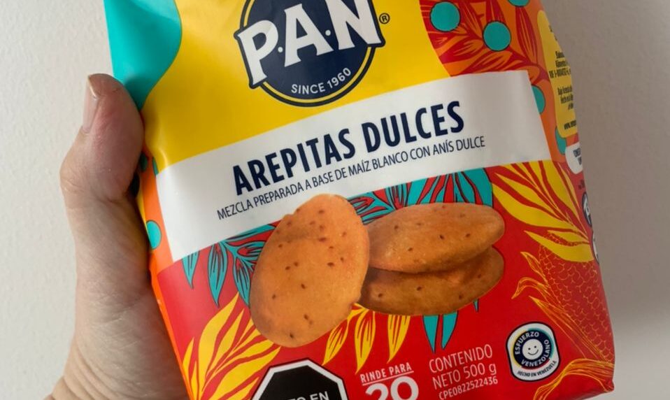 P.A.N. lanza mezcla para hacer arepitas dulces (con anís incluido)
