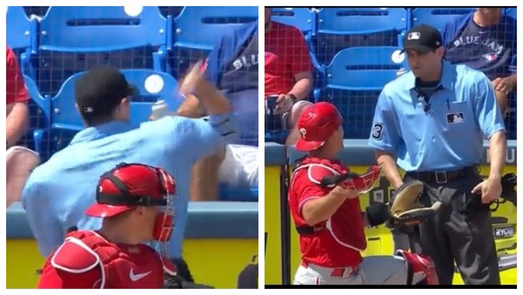 Esta es la historia detrás de la expulsión más rara en la Major League ...