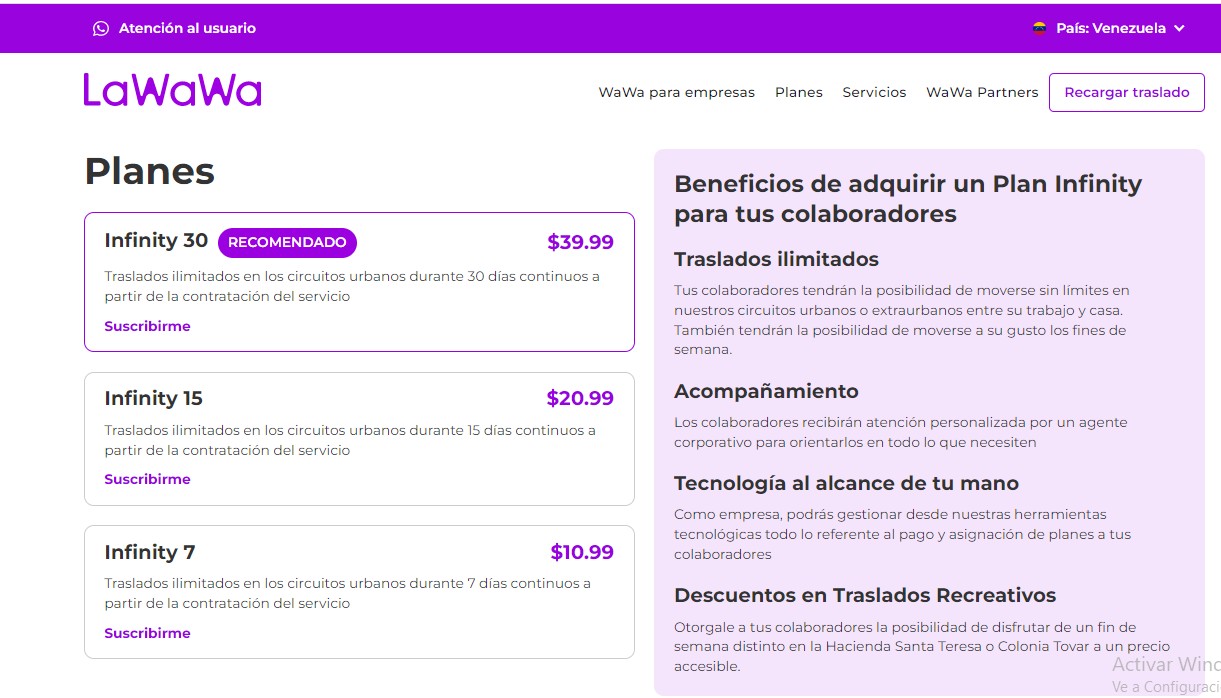 La Wawa, cómo funciona esta opción de transporte que se mueve con la ...