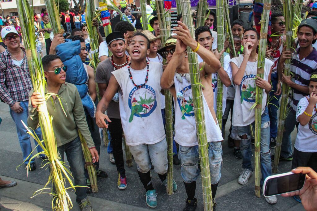 Palmeros de Chacao: así se vive la tradición que nació de una promesa
