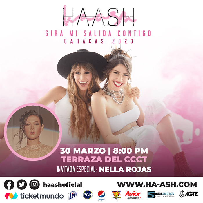 HAASH tiene una invitada de lujo en Caracas: Nella Rojas | UB