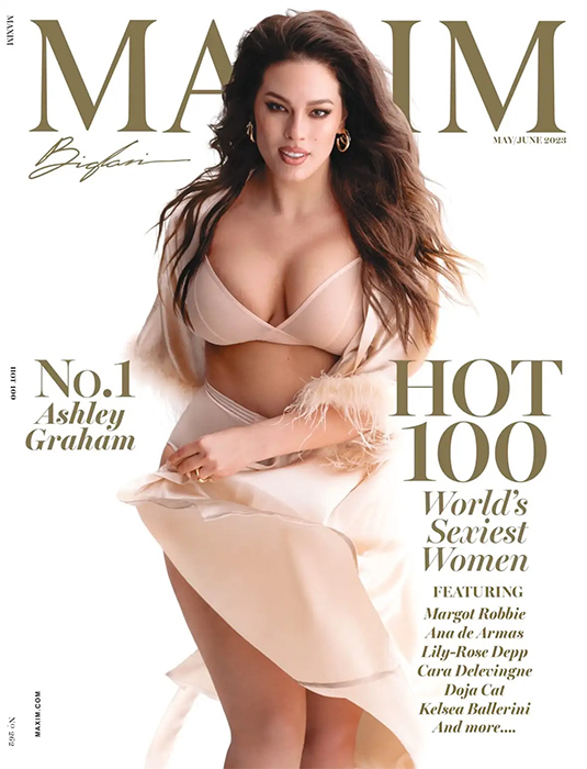 Ashley Graham: la mujer más sexy en la lista Maxim | UB