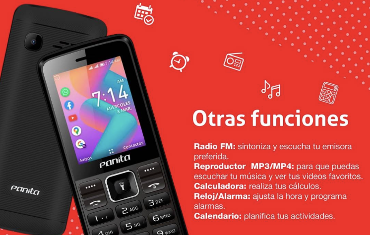 Panita: lo que debes saber del celular que cuesta menos de $30 y tiene WhatsApp