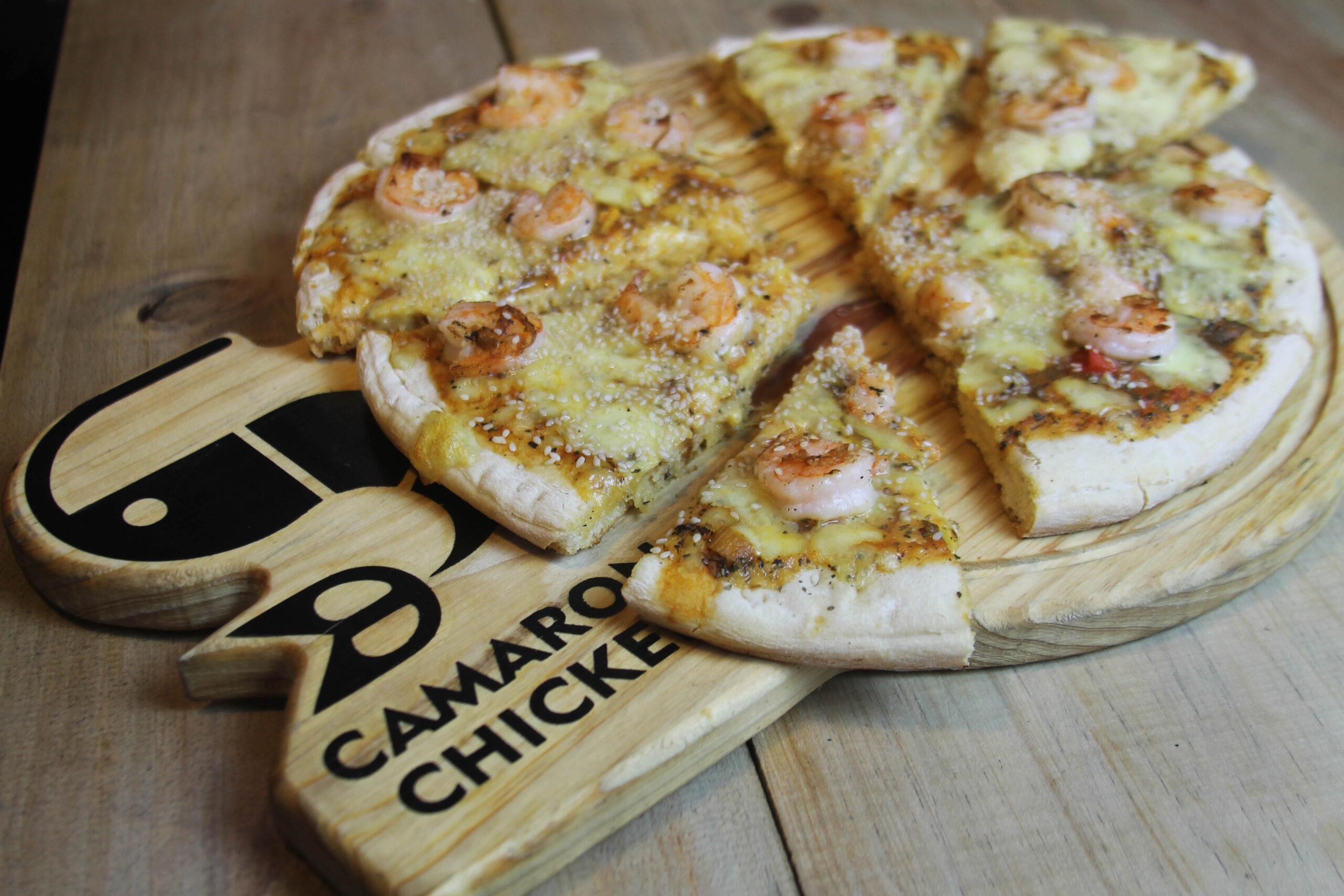 Camaron Chicken, donde el pollo y los camarones se lucen juntos ...