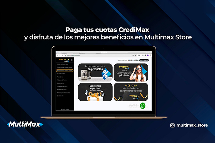 CrediMax de Multimax Store: paga por cuotas con límite de $200 | El Estímulo