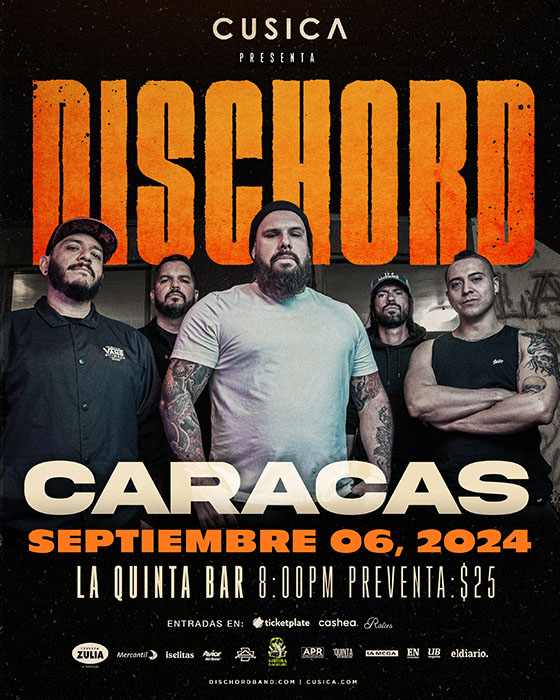 Dischord viene a Caracas y ya comenzó la preventa de entradas | UB