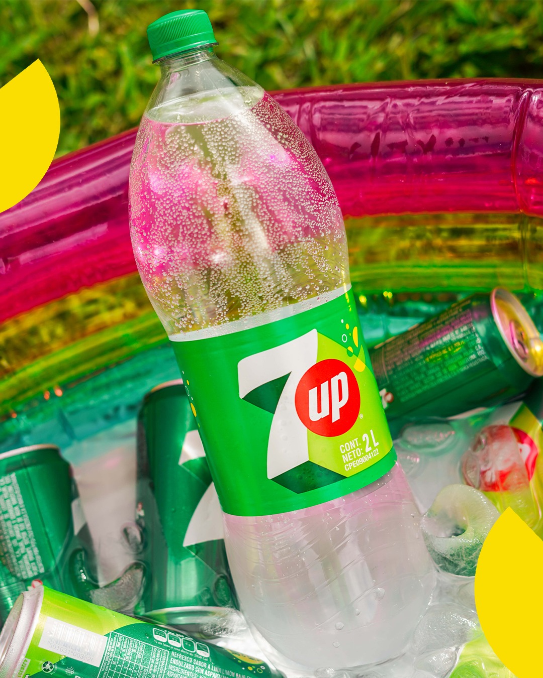 Ser transparente está de moda: 7up estrena nueva imagen | El Estímulo