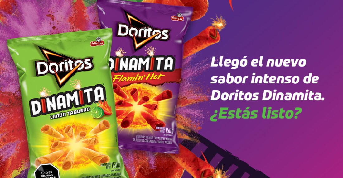 Doritos Dinamita: dos nuevos sabores se unen a la familia | Bienmesabe