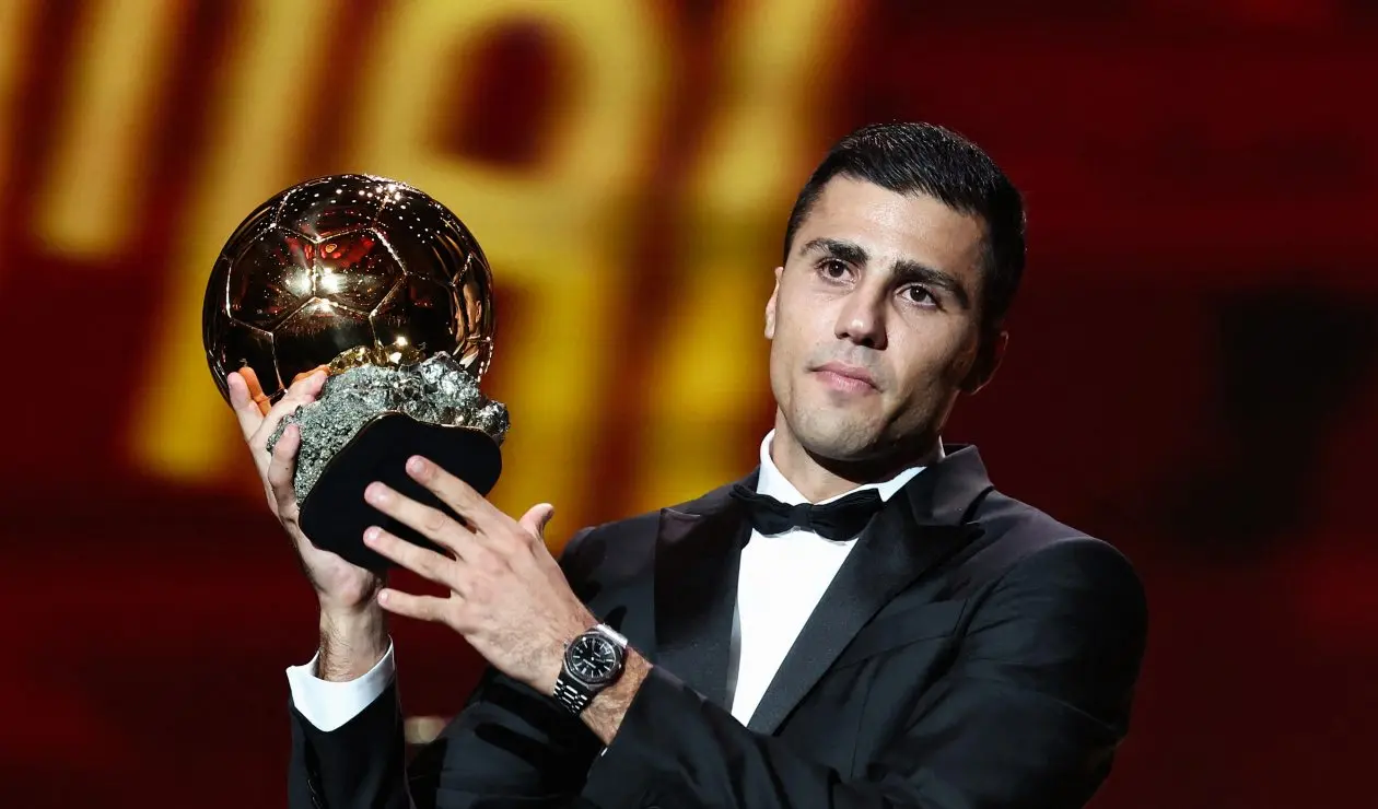 Rodri da la sorpresa y le gana a Vinícius Jr el Balón de Oro 2024 | El Estímulo