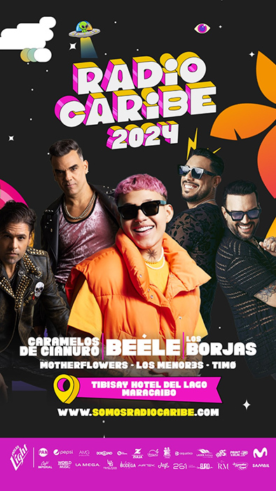 Radio Caribe: Caramelos y Los Menor3s comparten tarima en Maracaibo | UB