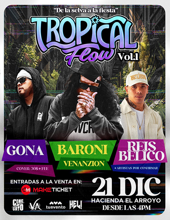 Reis Bélico aporta el rap al "Tropical Flow Vol.1” | UB