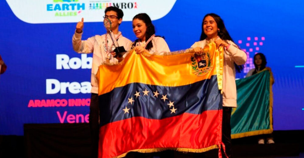 Venezuela es campeón mundial en robótica