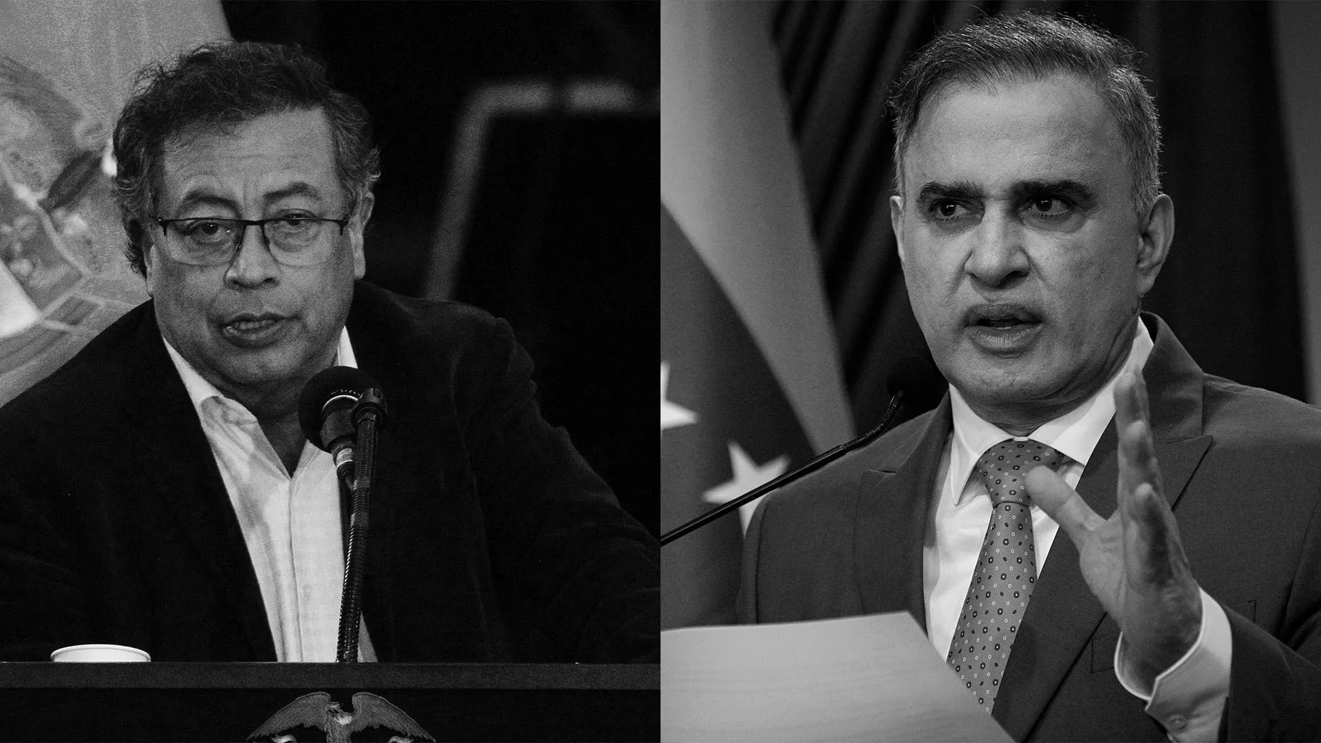 Tarek William Saab y Petro se lanzan un contrapunteo en redes sociales
