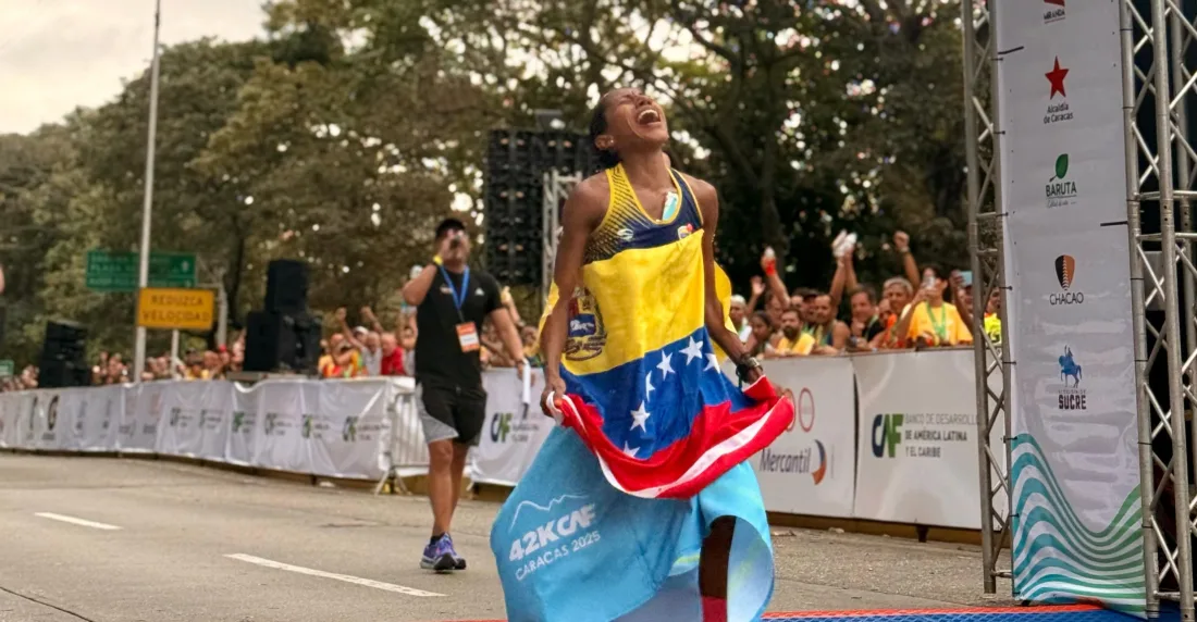 Las venezolanas impusieron su ritmo en el Maratón CAF