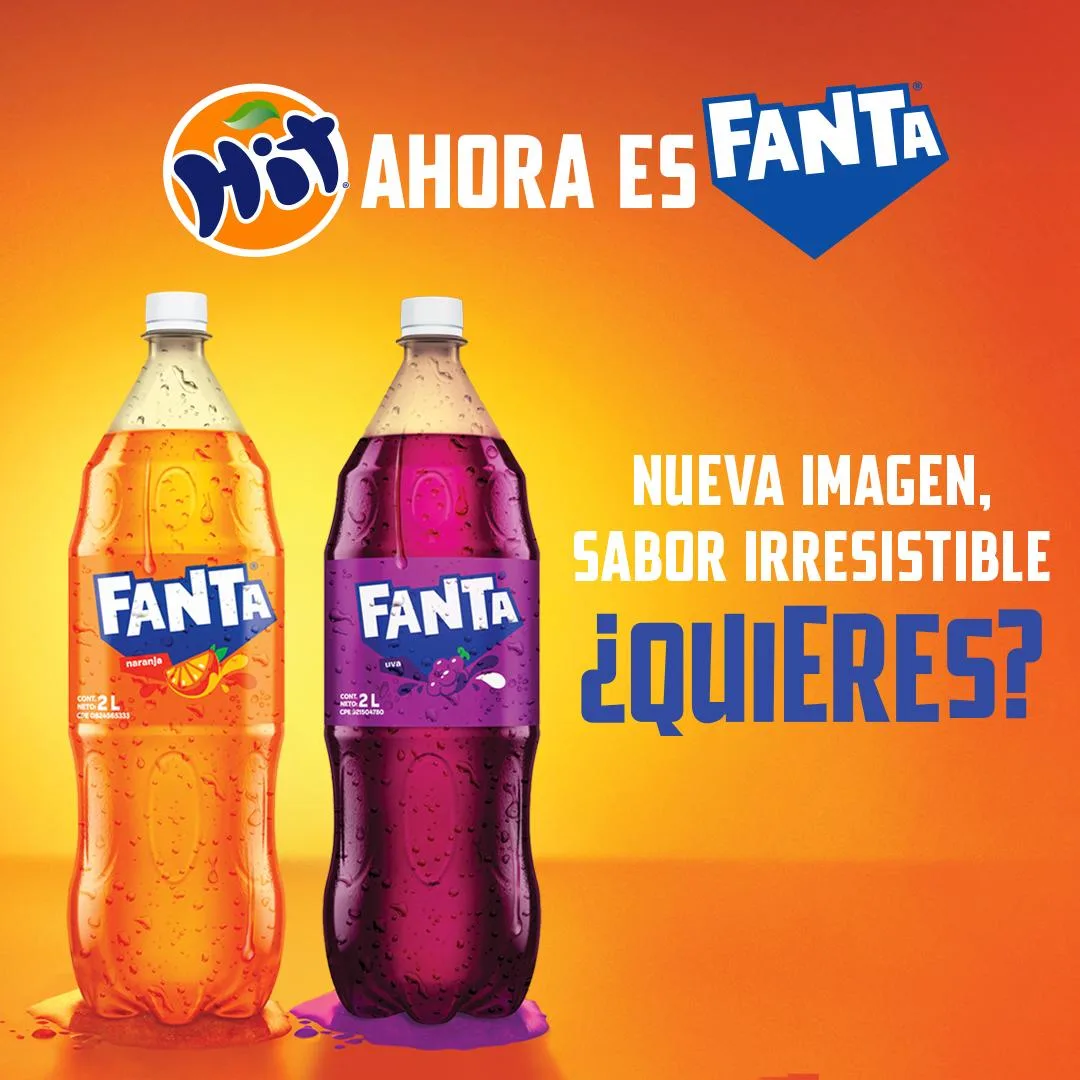 Hit desaparece: ahora será Fanta | Bienmesabe