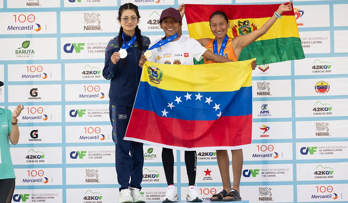 Las venezolanas impusieron su ritmo en el Maratón CAF