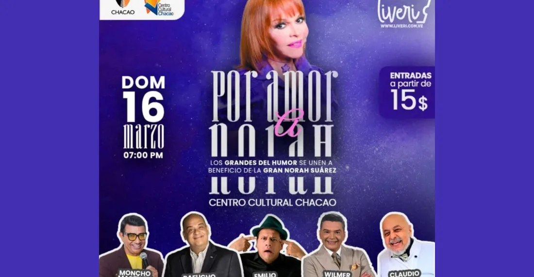 Emilio Lovera y otros comediantes preparan show en beneficio de Norah ...