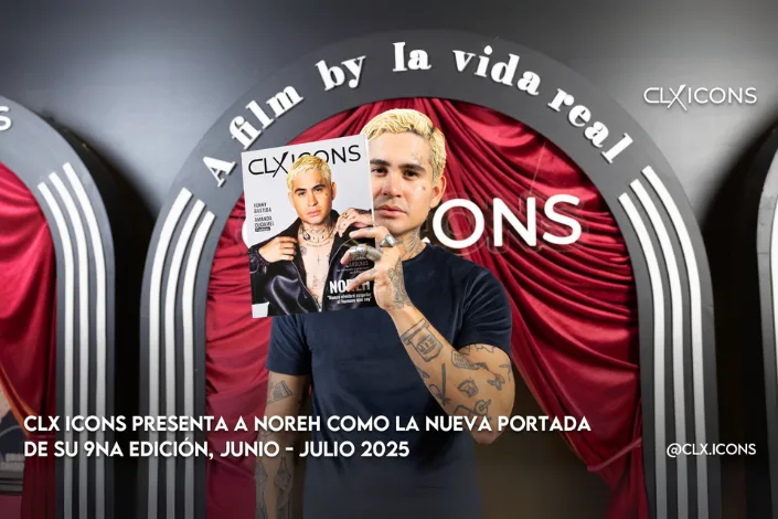 Noreh y su nuevo albúm son la portada de la 9na edición de CLX ICONS ...