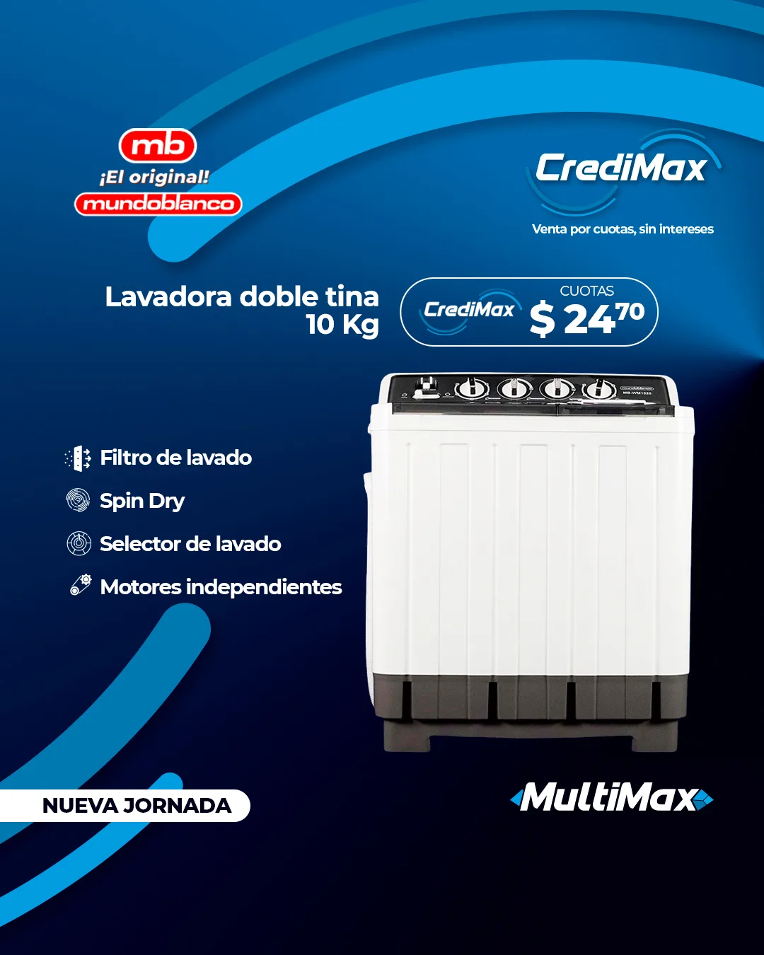 Jornada CrediMax en Multimax: estos los productos que puedes pagar en ...