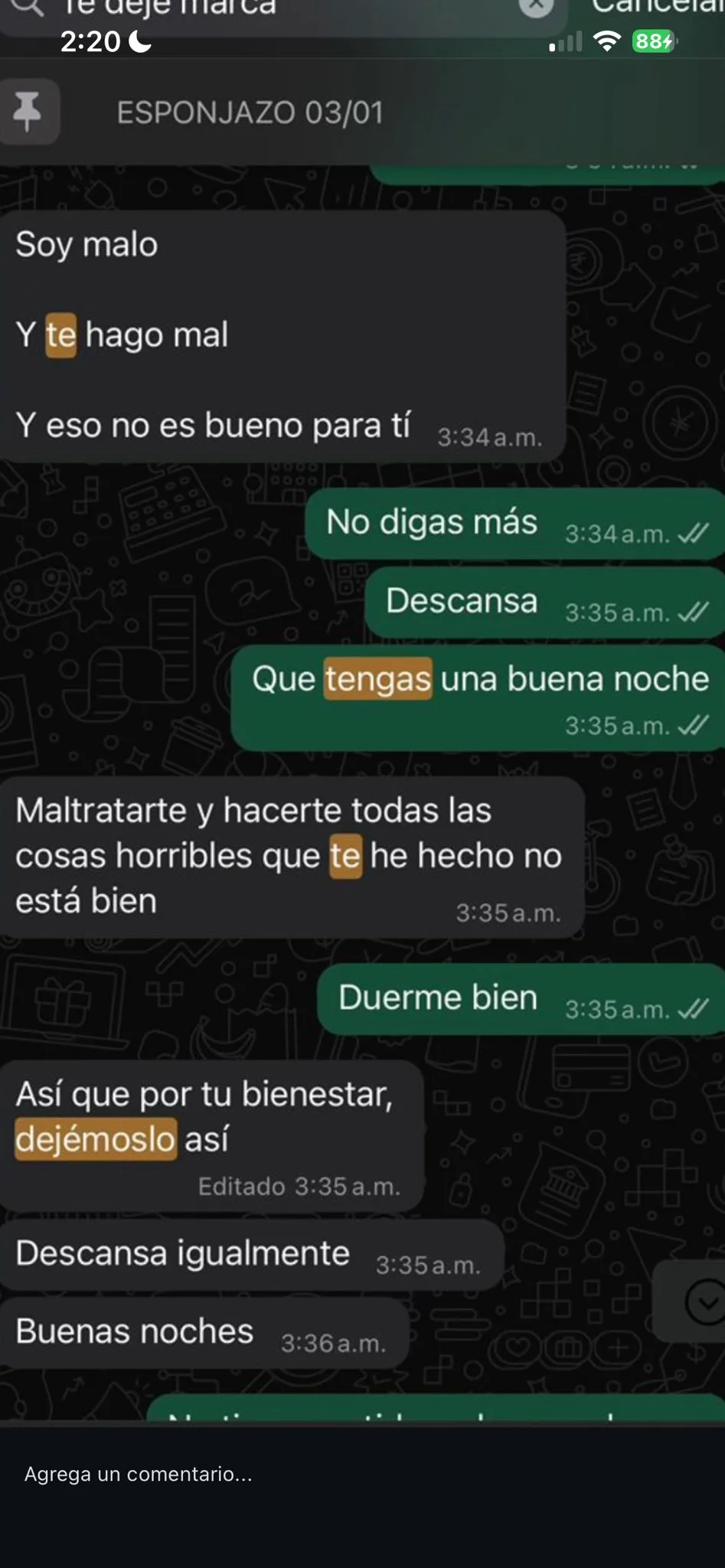 Expareja denuncia a comediante Daniel Negrín por violencia de género
