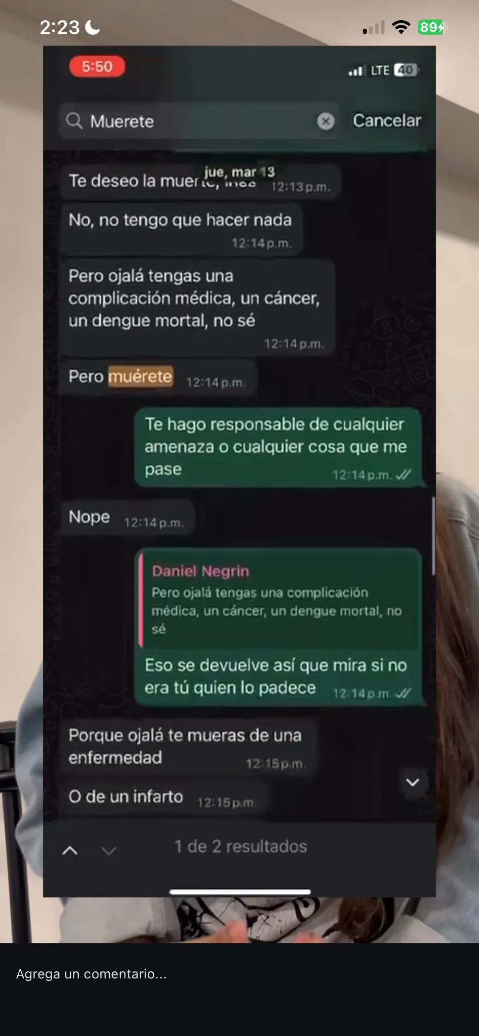 Expareja denuncia a comediante Daniel Negrín por violencia de género