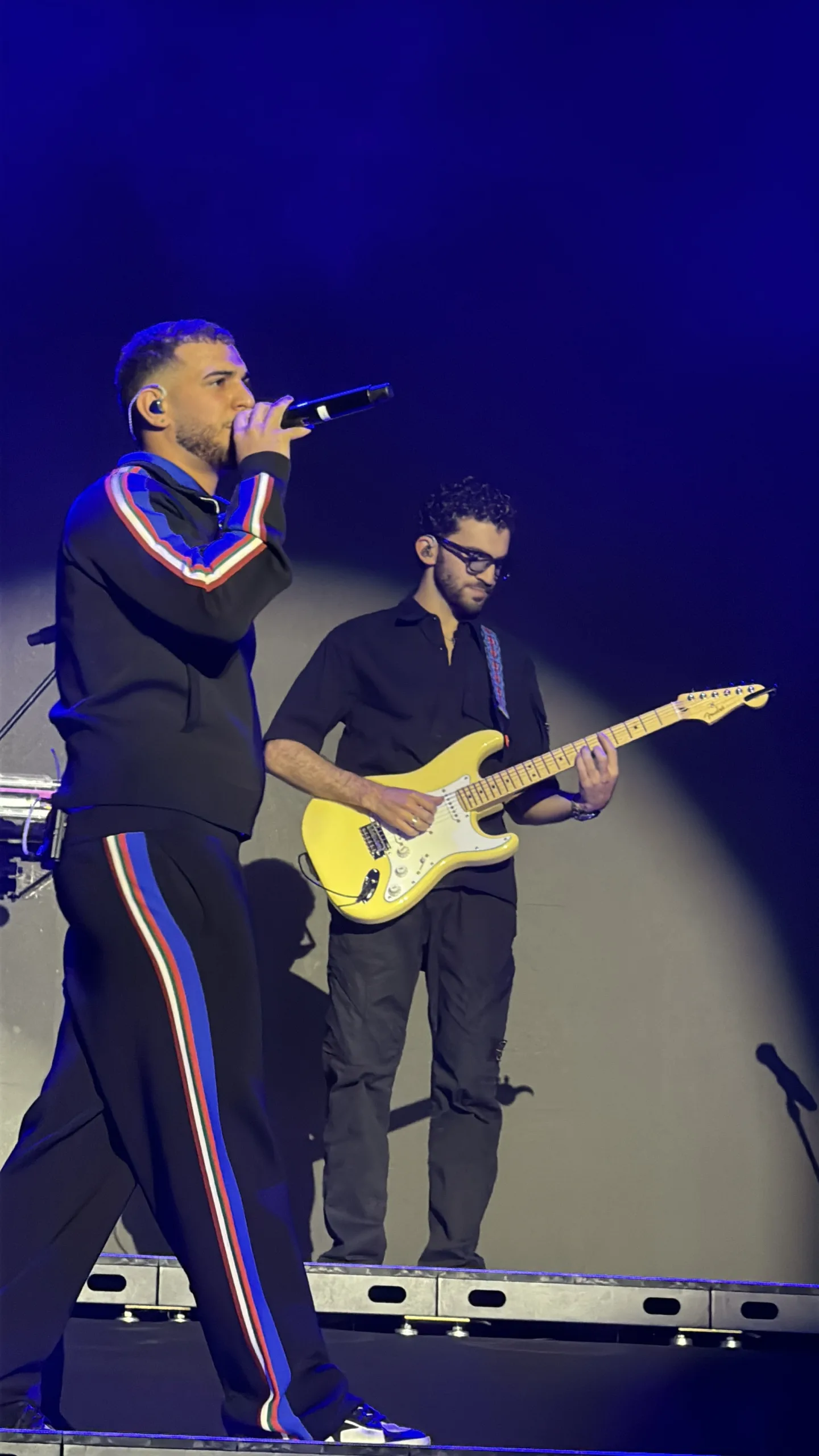 Alleh y Yorghaki en Caracas: así empezó su gira mundial