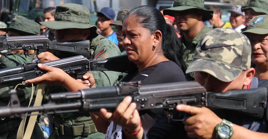 Milicianos: "Los recibiremos con plomo" | El Estímulo