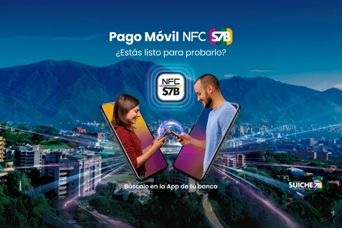 Suiche 7B y tecnología NFC: realiza un pago móvil rápido